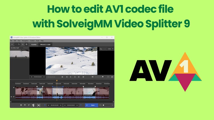 AV1 Smart Rendering in SolveigMM Video Splitter: the frame accurate ...
