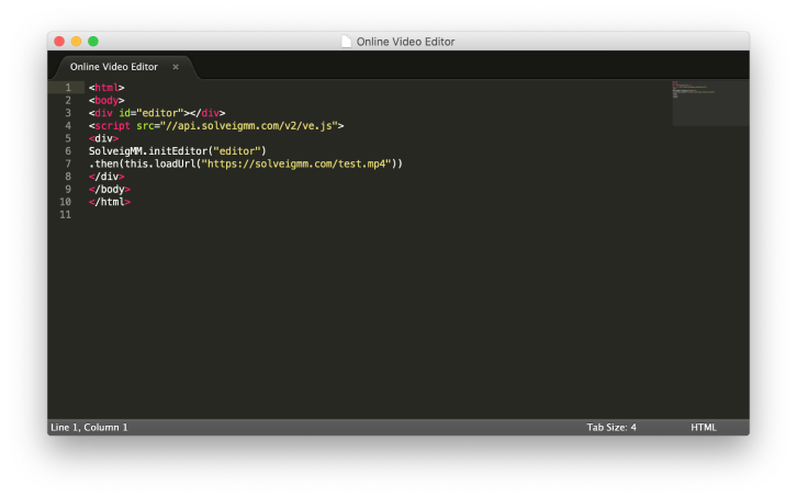 HTML5 Video Editor - Cloud video editing SDK