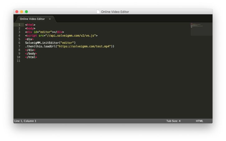 HTML5 Video Editor - Cloud video editing SDK